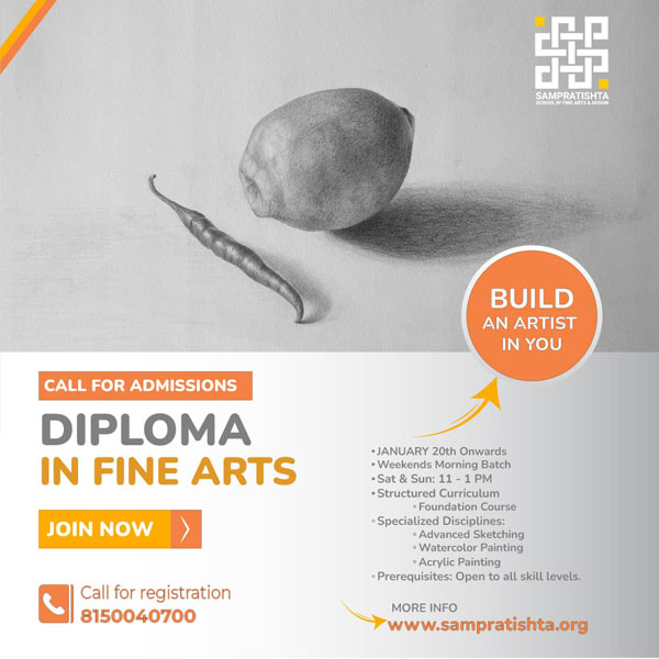 Fine Arts Diploma - 2025 Batch - Sampratishta School of Fine Arts